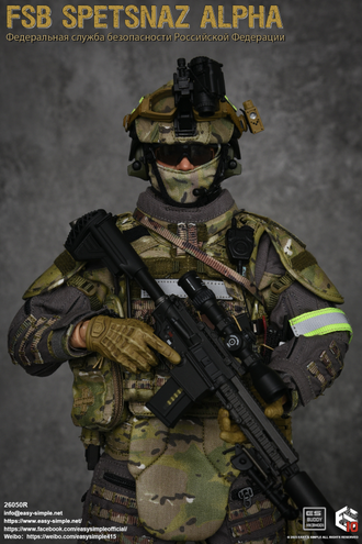Спецназ ФСБ "Альфа" - КОЛЛЕКЦИОННАЯ ФИГУРКА 1/6 FSB Spetsnaz ALPHA ...