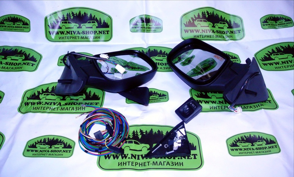 Кузов - Зеркало боковое НИВА 21214М (электропривод, обогрев)