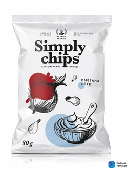 Чипсы - Крафтовые чипсы Simply Chips