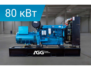 Дизельный генератор 80 кВт - Дизельный генератор AGG Power B110D5A