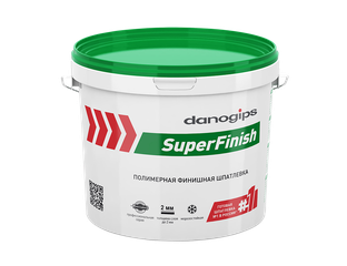 Материалы для монтажа гипсовых изделий - DANOGIPS SuperFinish Шпаклевка готовая финишная 5 кг (3 л)
