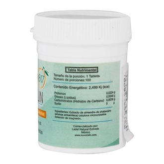 Novodalin Amigdalina, Амигдалин, витамин B17, 100 таблеток по 500 мг ...