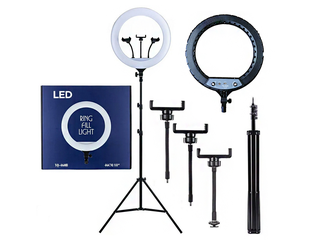 Кольцевая лампа LED-YQ-460A с держателями для смартфона (диаметр 45) купить в интернет-магазине ...