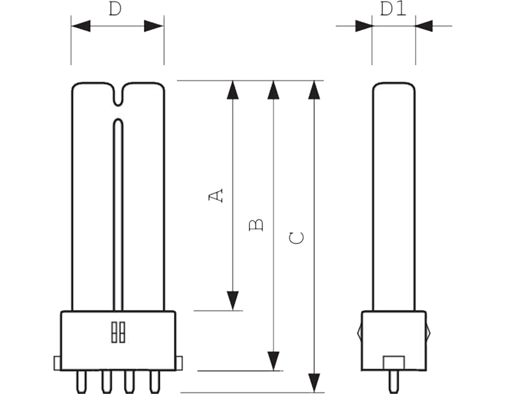 Philips Master PL-S Ecotone 5w/840/4P 2G7
