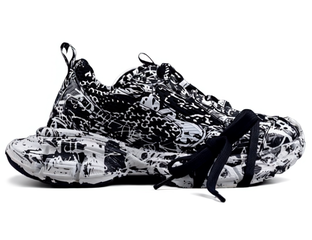 Balenciaga 3XL Extreme Graffiti Black Phantom купить