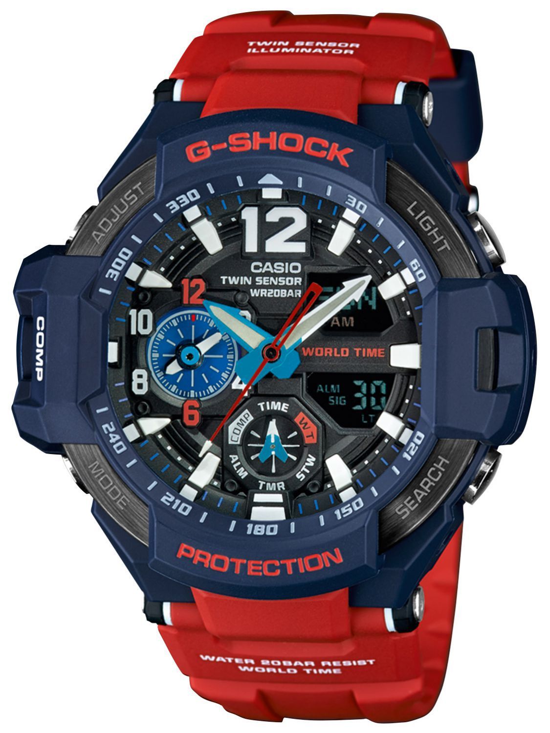 Часы Casio G-Shock GA-1100-2A купить в интернет-магазине 12chasov.ru