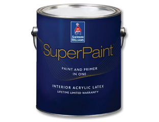Тиксотропная латексная краска для стен Sherwin-Williams SuperPaint ...