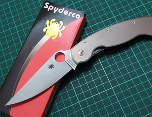 Новинки 2019 - Складной нож Spyderco Military C36 Titanium