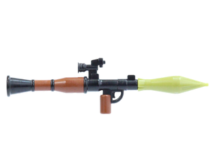 Bricktactical OVERMOLDED rpg-7 РПГ-7 российский гранатомет для фигурок Лего