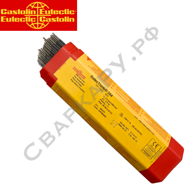 СваркаРУ - Электроды для сварки чугуна Castolin EutecTrode 244 ф2.5х250мм