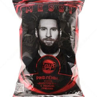 Лейс - Лейс рифленые со вкусом "Бефстроганов с лесными грибами" 140г