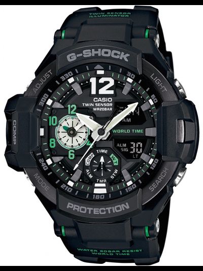 Часы Casio G-Shock GA-1100-1A3 купить в интернет-магазине 12chasov.ru