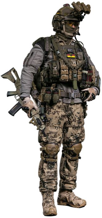 Немецкий спецназ - Коллекционная фигурка 1/6 KSK KOMMANDO SPEZIALKR?FTE ...
