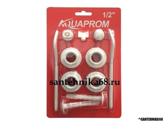 Монтажный комплект пробок для подключения радиатора 1/2 с 2-мя ...