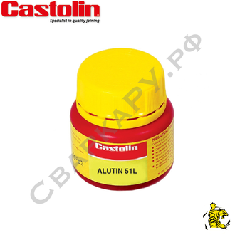 СваркаРУ Флюс Castolin AluTin 51L уп.50г Sol120/Liq350°С F-SW 24 для ...