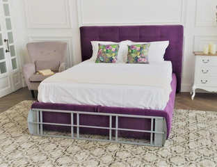 Кровати Ривалли Rivalli металлический фанерный каркас съемный чехол