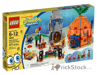 Купить Лего (Lego) Spongebob 3818 Подводная Вечеринка в Бикини Боттом ...