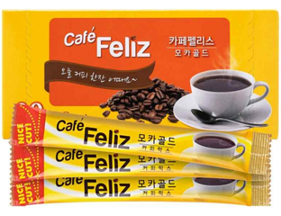 Напиток кофейный растворимый 3в1 "Фелиз Мокка Голд" 240г (12гх20пак ...