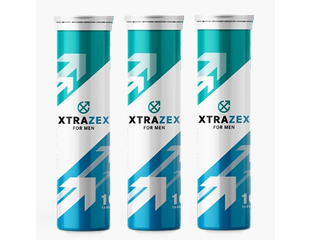 Xtrazex effervescent tablets for men (3 pieces) buy online with free international shipping