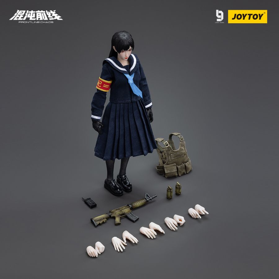 Боевая японская школьница Зена - Коллекционная фигурка 1/12 scale ...