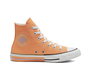 Яркие оранжевые кеды Converse Chuck Taylor 167634C, летние кеды