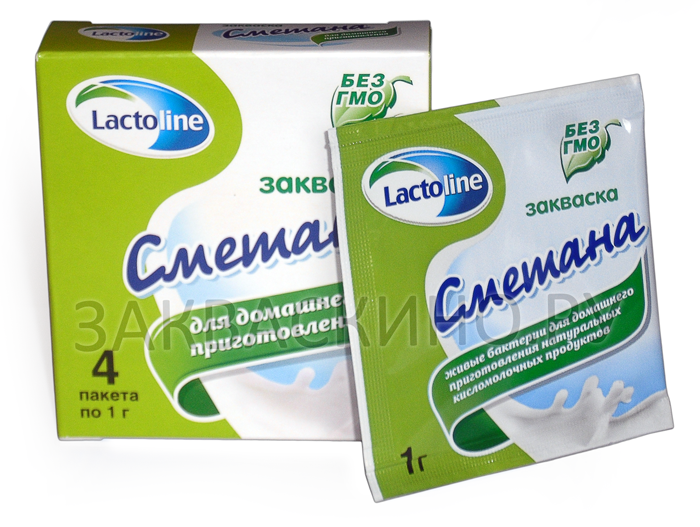 Закваска ЛактоЛайн Сметана » Закваски Lactoline (сырье SACCO srl ...