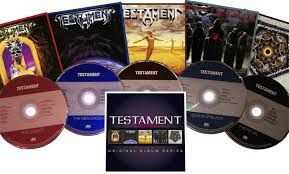 TESTAMENT Original album series 5CD BOX