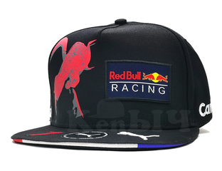Кепка Red Bull Racing Max Verstappen PUMA с прямым козырьком