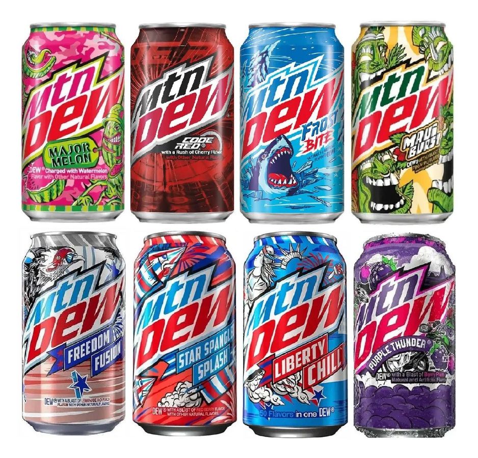 Mountain Dew Freedom Fusion | Моунтин Дью новинки