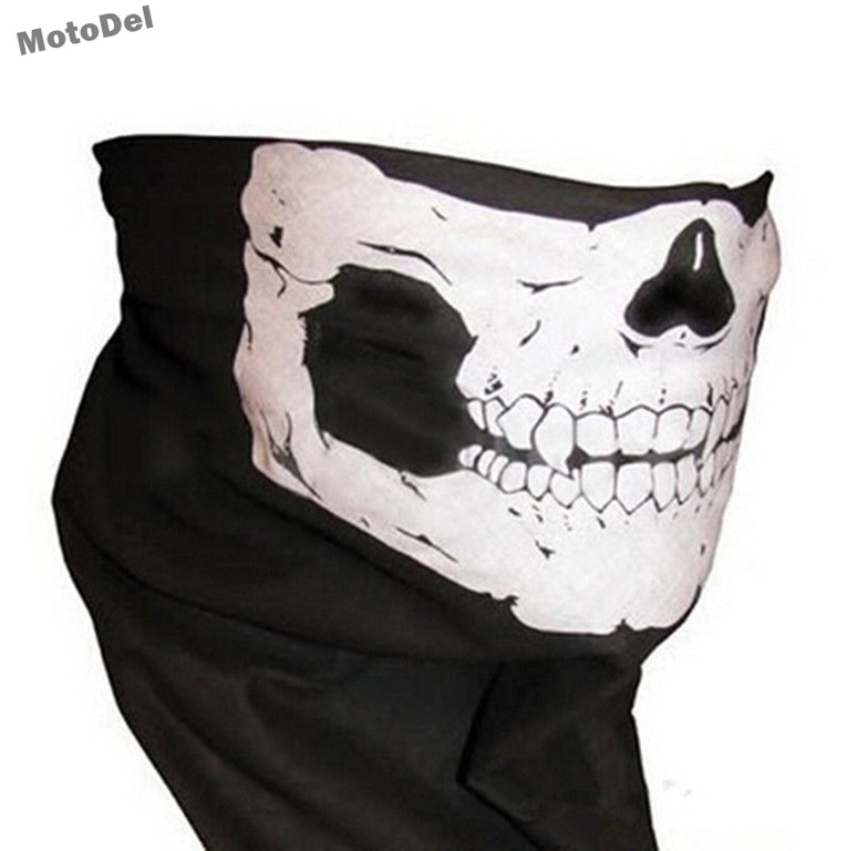 Балаклавы, подшлемники, баффы, маски - Бафф Skull Face (платок, бандана ...