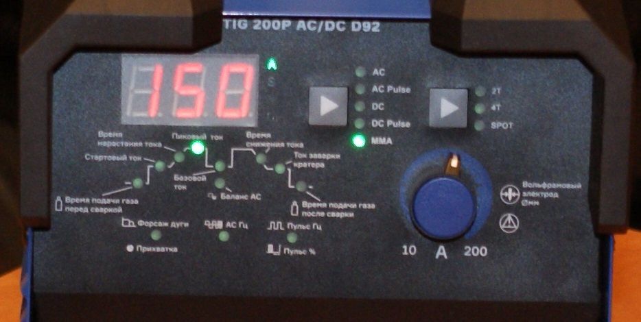Статьи - Маленький да удаленький ПТК МАСТЕР TIG 200 P AC/DC D 92