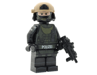 Лего фигурка спецназ GSG-9 | United Bricks German GSG-9 Operator