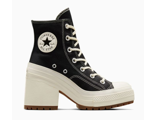 Купить чёрные туфли Converse Chuck 70 De Luxe Heel на каблуке A05347C