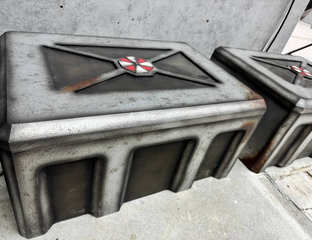 Props from "Resident Evil 2" - Set of 4 boxes